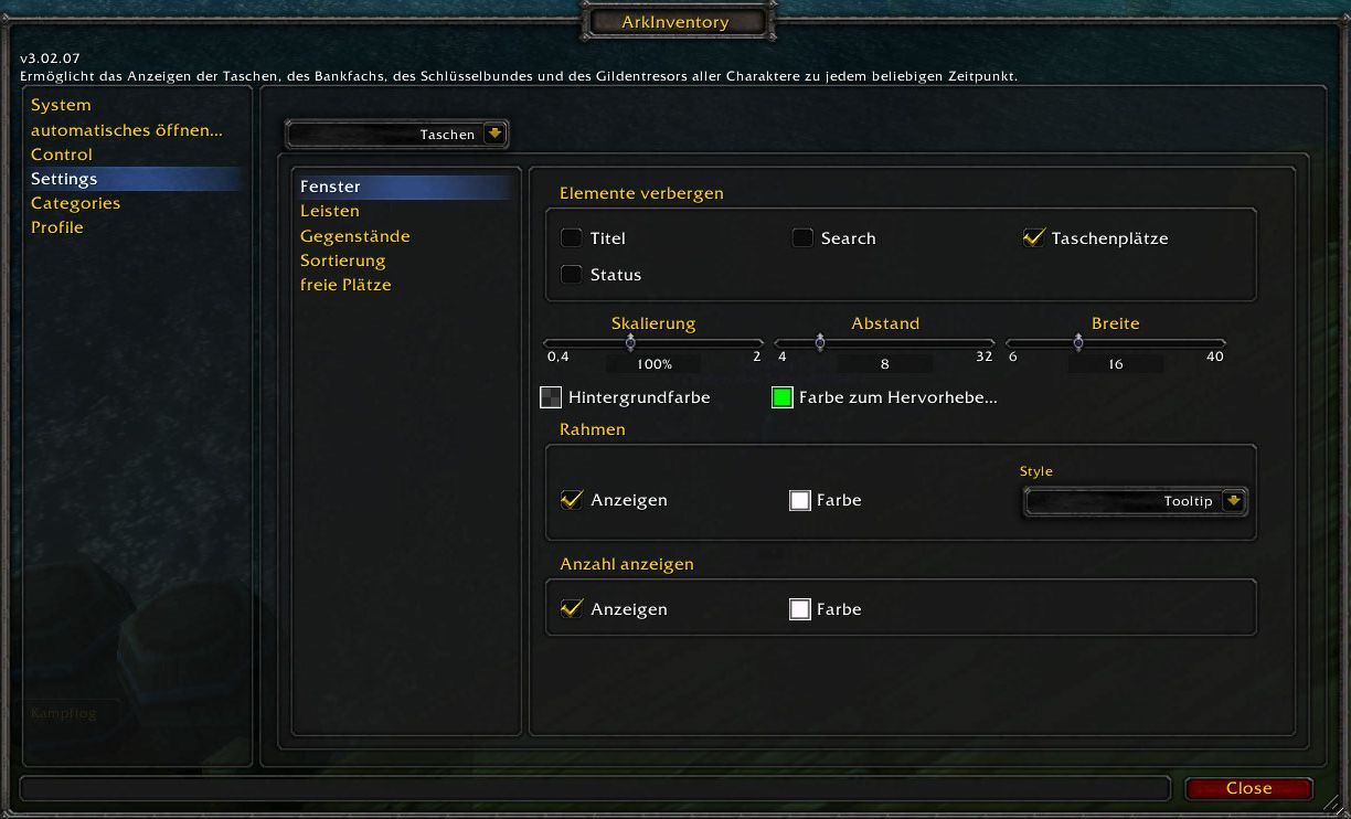 ArkInventory - United-Brothers - Multigaming